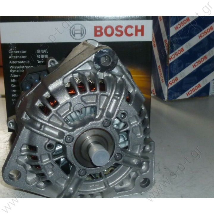 0124655097 BOSCH ΔΥΝΑΜΟ MERCEDES BENZ 28V 100A reg 5F [WL-15-S-DFM ...